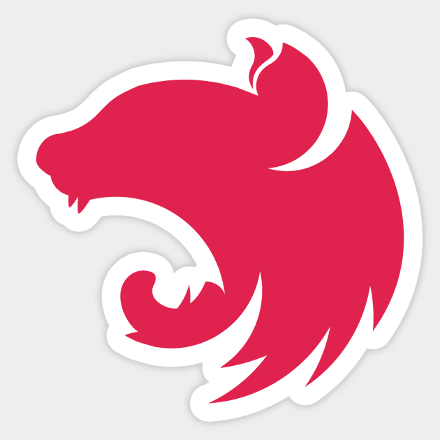 NestJs Logotype - Nest JavaScript Logo - Nest - Sticker | TeePublic